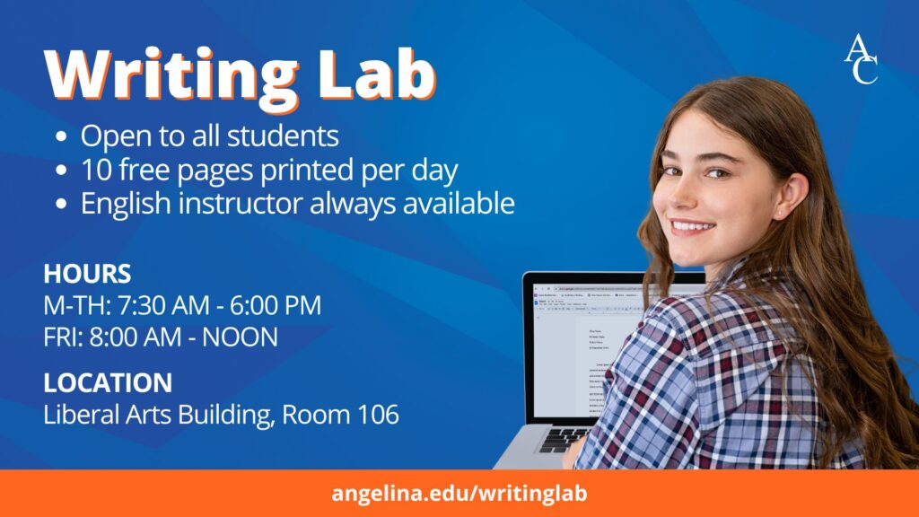Writing Lab – Angelina College
